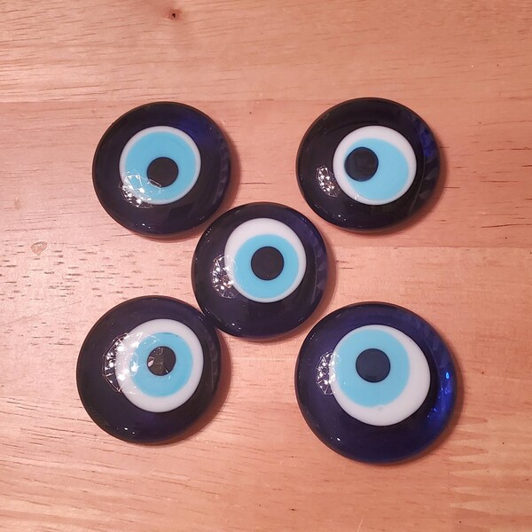 Evil Eye Necklace, Beaded Yellow Green Blue Nazar Necklace, Cute Glass ...