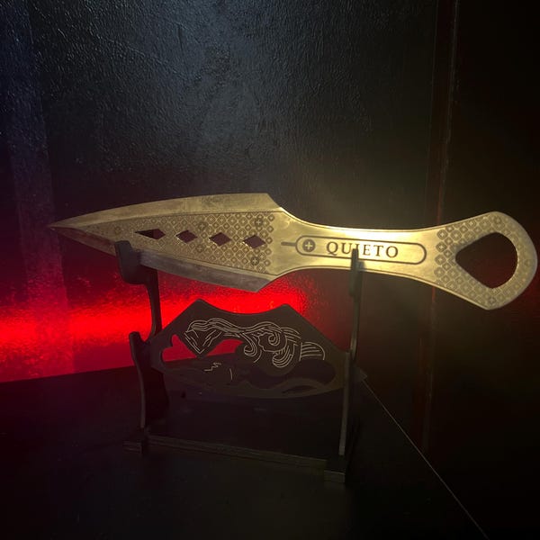 Hand-forged Steel 1:1 Apex Wraith Heirloom Blunt Blade Wraith Knife ...