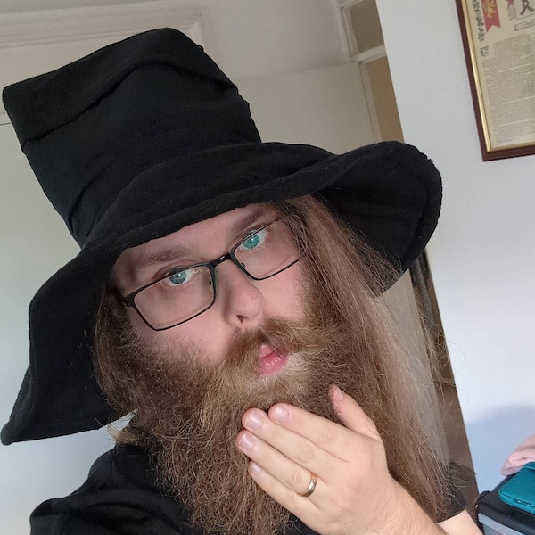 Custom Brown Wizard Hat - Etsy
