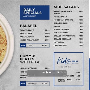 Trifold Takeout to Go Brochure Menu Template for Restaurant Pizza ...