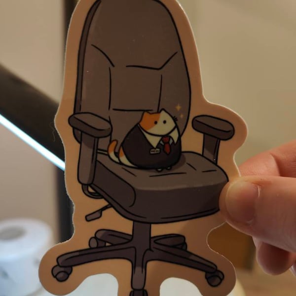 Boss Kitty Sticker / Cat Sticker / Vinyl Sticker / Journaling ...