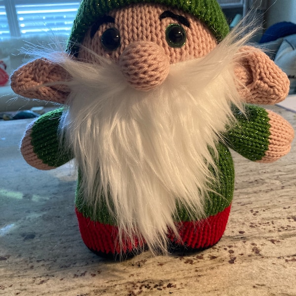 Elf Gnome Knitting Machine Pattern PDF ONLY Addi Sentro - Etsy