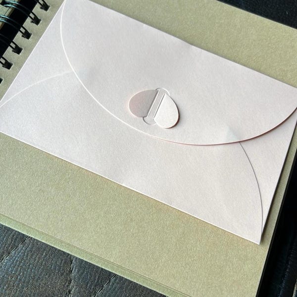 Heart Kraft Envelopes Set,personalized Printing Envelopes With Love ...