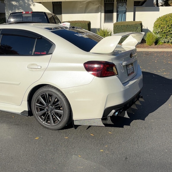 2017-2021 Honda Civic Si Sedan 2pc Shark Fin Diffuser - Etsy