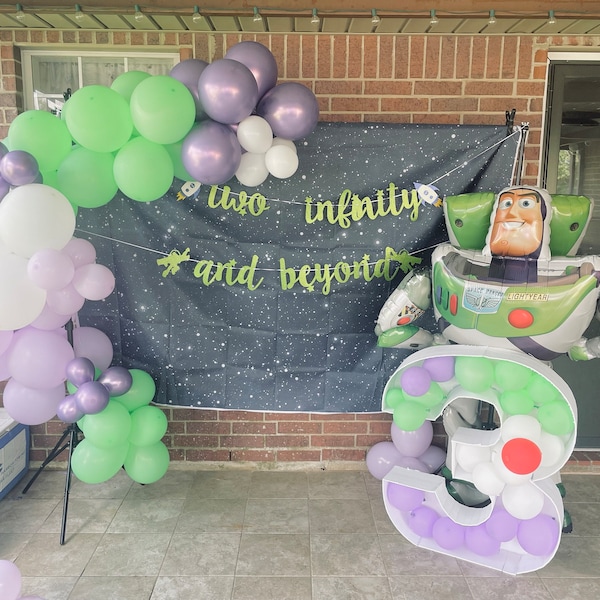 62" Buzz Lightyear Balloon, Toy Story Balloon, Birthday Party, Disney ...