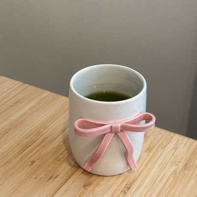 Gold Filled Mini Chain Link With Bow Pendant - Etsy