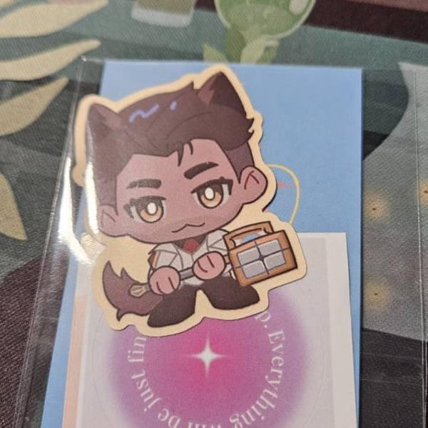 Arcane Kitty Matte Sticker - Jinx Vi Viktor Jayce Die Cut Waterproof ...