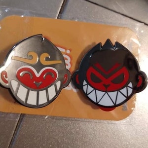 LMK: Sun Wukong and Macaque Logo Enamel Pin - Etsy