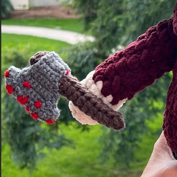Crochet Pattern - Axe - PDF ONLY - Etsy