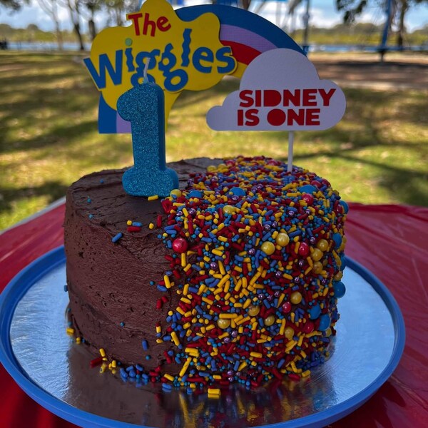 THE WIGGLES Cake Topper - Emma - Wiggles Theme - Party - Birthday ...
