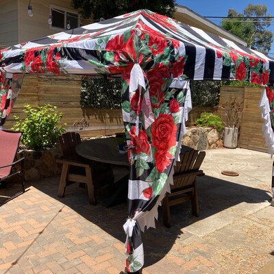 Tent Cover, Boho Vendor Canopy Cover, Vendor Tent, Vendor Canopy Tent ...