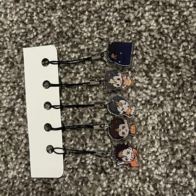 Mini Haikyuu 1/3bookmarks Boy Volleyball Anime Hinata Kageyama Kozume ...