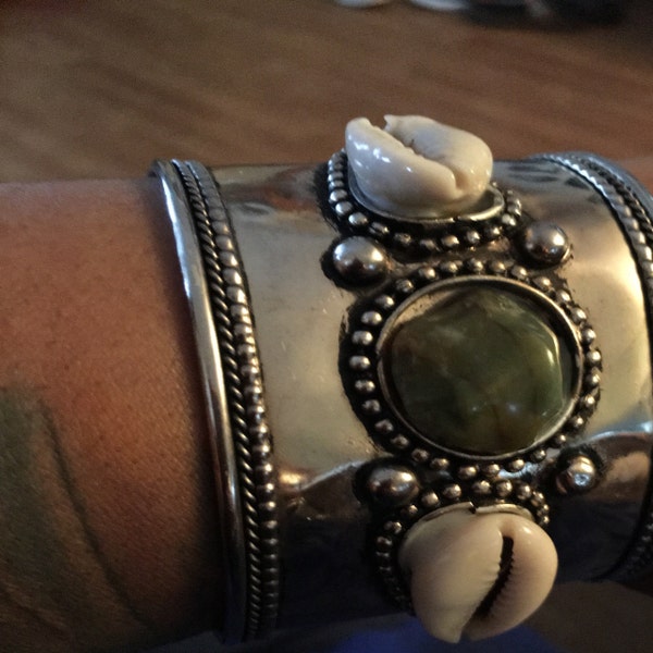 5 Big Waziri Vintage Style Spike Buttons DIY Findings Belly Dancing ...