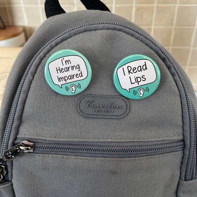 I Am Hyperverbal Badge Pin Autism Verbal Pin Talking Badge - Etsy