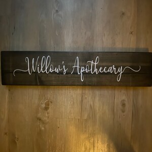 Custom Wood Sign Personalized Words or Text Wooden Wall - Etsy