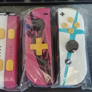 Custom Xenoblade Chronicles Mythra Pyra Themed Nintendo Switch Joy-con ...