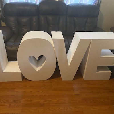 BABY Foam Letters Table Base Letters Big Letters - Etsy