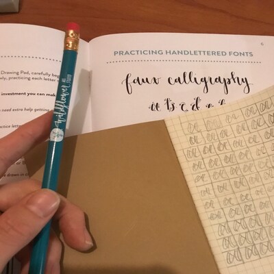 DIY Hand Lettering Kit Premium Craft Kit for Adults Art Kit for Kids ...