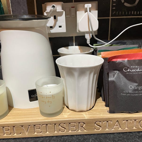 Luxurious Personalised Velvetiser Station for Hot Chocolate Lovers ...