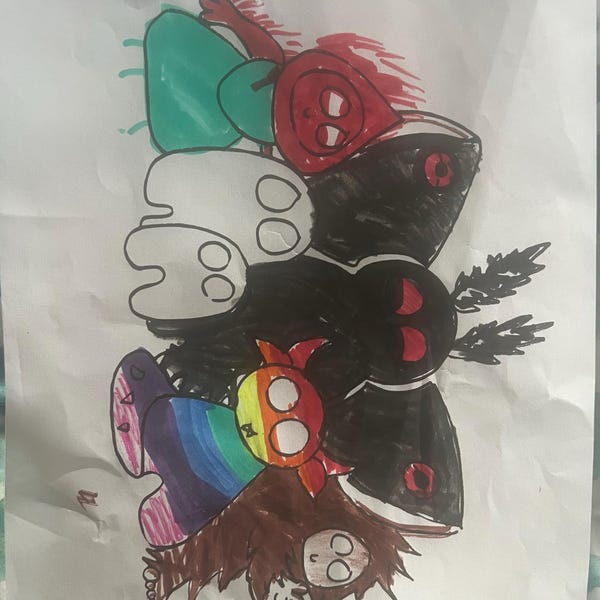 Mothman Sun Beam Art Print, Mothman Art, Fresno Nightcrawlers, Cryptid ...