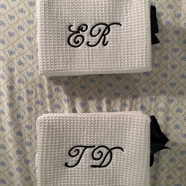 Bridesmaid Gift, Spa Robe Gift Set, Waffle Weave Slippers Matching ...