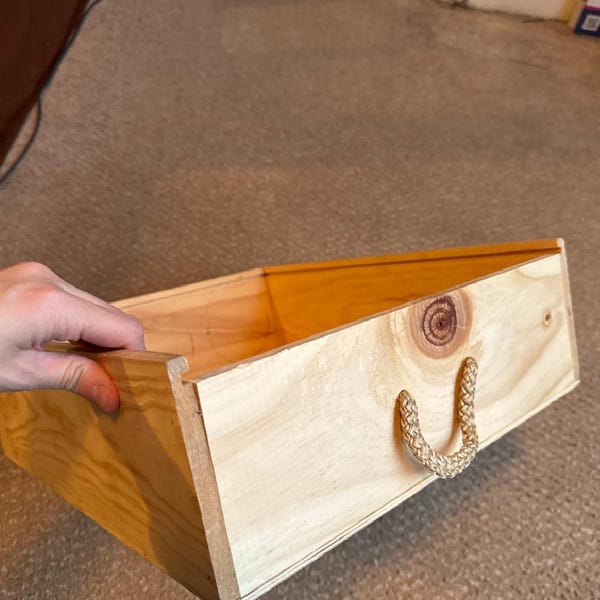 Genuine Wooden Port Bottle Box Planter, Upcycle, Project Etc - Etsy UK