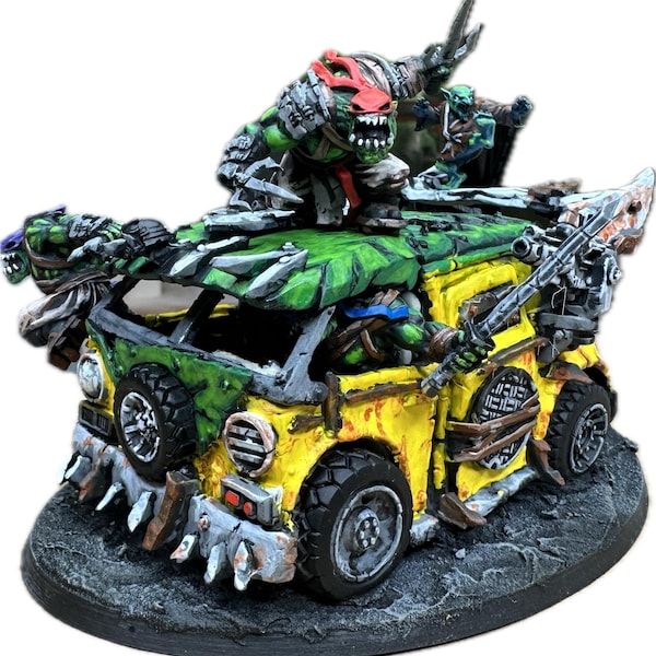 Orc Ninja Battle Van - Puppetswar - Resin Cast & Print - Tabletop ...