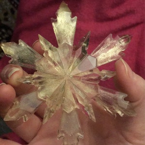 Large Ice Crystal Snowflake Mold,snowflake Mold for Car Decoration ...