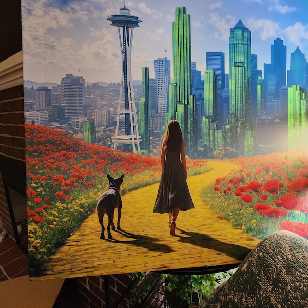 Metal Sphere Urban Wall Clock, Industrial Sci Fi Decor Home Office Gift ...