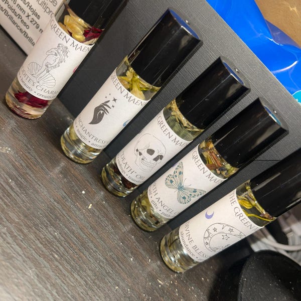 Choose 5 Intention Oils – Ritual Oils, Witchcraft Supplies, Witchy ...