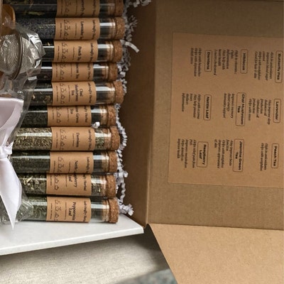 Chai Tea Set 5 Chai Tea Blends Lavender, Peach, Vanilla, Turmeric ...