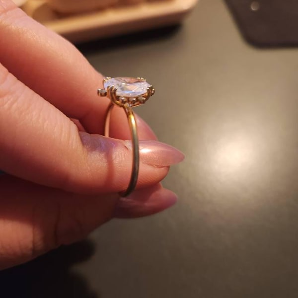 Twilight Bella Celebrity Engagement Ring Full White D Color Round ...