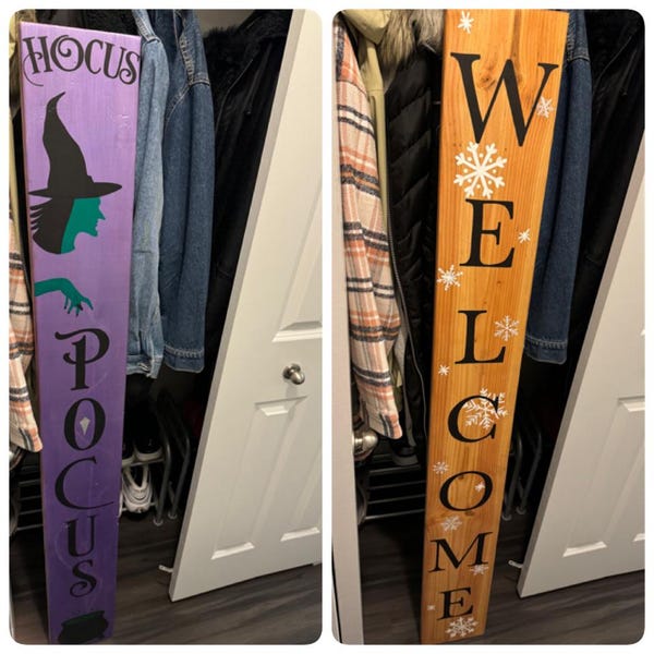 Front Door Halloween Wreath Boo Door Hanger Halloween Door Decor Boo ...