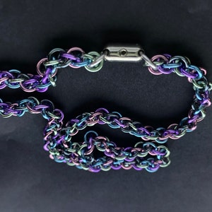 TUTORIAL DNA Double Helix Inverted Spiral Chainmaille Intermediate ...