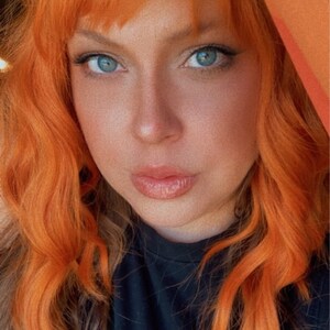 Black and Red Color Wig With Bangs for Natural Messy Mid-length Curly ...