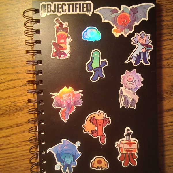 Objectified Comic Stickers [fight or Flight Collection] - Etsy