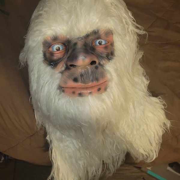 Yeti Latex Mask, Abominable Snowman Mask, Rakshasa Custome, Squatch ...