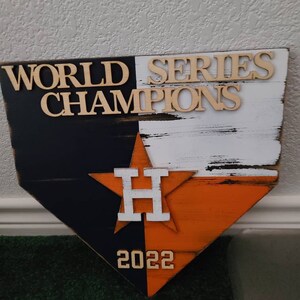 Houston Astros Rustic Baseball Sign - Etsy