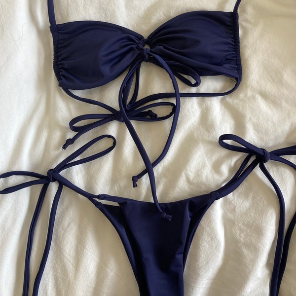 Bikini Bottom Sewing Pattern | High Rise | Cheeky/thong Coverage ...