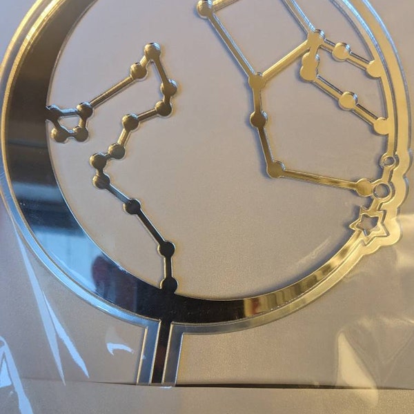 Constellation Wedding Cake Topper, Celestial Wedding Cake Topper, Space ...