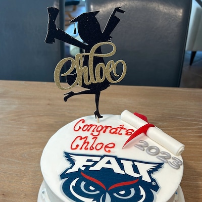 Personalized Graduation Cake Topper Class of 2024, Personalized Cake ...