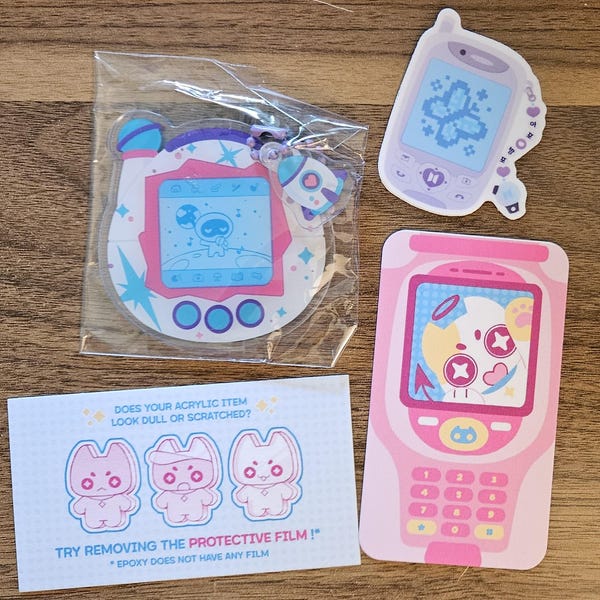 Flip Phone Y2K Kpop Idol Acrylic Photocard Holder - Etsy