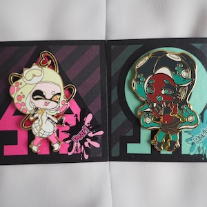 Splatoon TRANS Pride Pins Squid Octo - Etsy