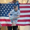 Ateez Seonghwa Pink America Flag Tapestry, Kpop Funny Room Merch, Gift ...