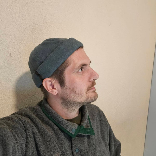 Handmade 5 Panel Cap With Short and Soft Flip up Brim. Custom Five ...