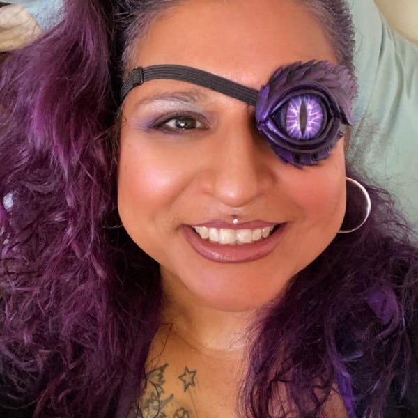 Eye Patch, Eagle Eye Patch, LARP, Cosplay, Steampunk Eye Patch ...