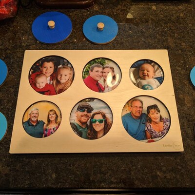 Photo Puzzle Insert Your Own Photos Baby & Toddler - Etsy