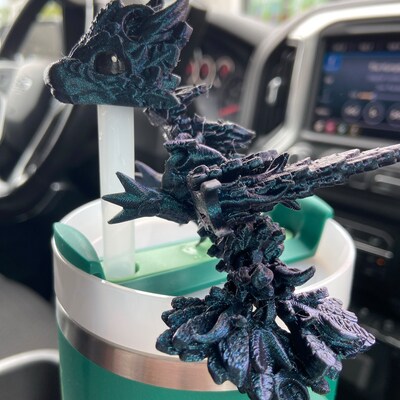 Lunar Wing Dragon Straw Topper Stanley 30 Oz or 40oz Straw Topper Fits ...