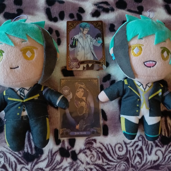 Plushes From Game Twisted Wonderland Diasomia - Malleus Sebek Silver ...