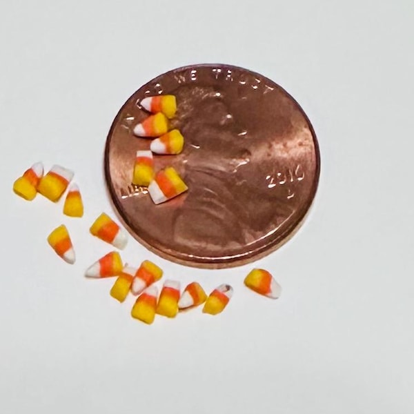 1:12 Scale Miniature Candy Corn for Doll House or Fairy Garden - Etsy
